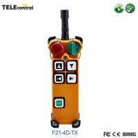 China telecontrol 4 pushbuttons crane remote controller F21-4S transmitter for sale