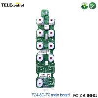 China Tele Crane remote controller F24-8S emitter main PCB board with 8 double speed buttons for sale
