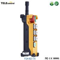 China Telecrane 6 dual speed keys A24-6D EOT crane industrial remote control transmitter for sale