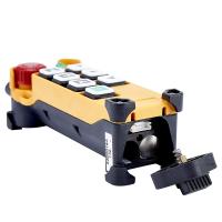 China Telecrane 6 dual speed keys A24-6D EOT crane industrial remote control transmitter for sale
