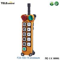 China 10 Keys 2 Steps Radio Remote Controller F24-10D Handhold Transmitter With EMS Start Button for sale