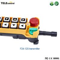 China UTING Industrial Remote Control F24-12S Handy Transmitter With EMS Start Button for sale