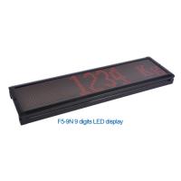 China Aluminum Enclosure Digital LED Display External Digital Score Display Board 6 Digits for sale