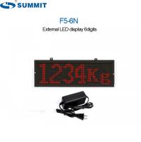 China Aluminum Enclosure Digital LED Display External Digital Score Display Board 6 Digits for sale