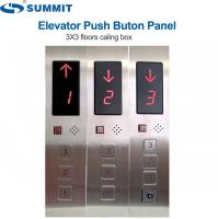 China DC24V Lift Car Operating Panel 2- 6 Floors Dumbwaiter Elevator Lift Cop Panel for sale