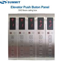 China SUMMIT Elevator Car Operating Panel DC24V 3 Layer Car Operation Panel LOP for sale