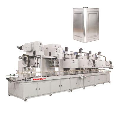 China Square Can Production Line For 10-20L General Can Making for sale