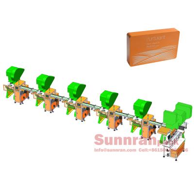 China Fancy Tin Can Bottom Lid Making Machine With Transfer System 5KW for sale