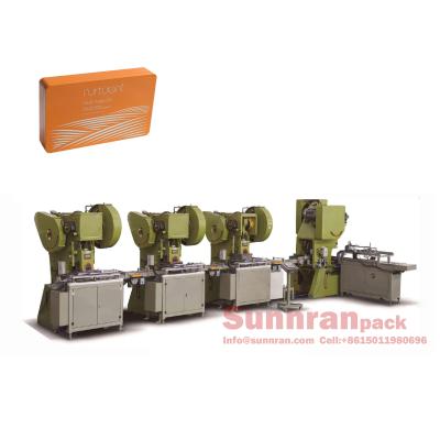 China Automatic Tin Box Making Machine 380V 25mm for Fancy Can Component for sale