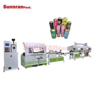 China Aerosol Can Making Machine Production Line 120-350CPM Welding Speed 20-60m/min for sale