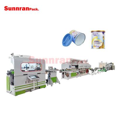 China Milk Powder Can Making Machine 99-153mm Diameter 30-250 Cans Per Minute for sale