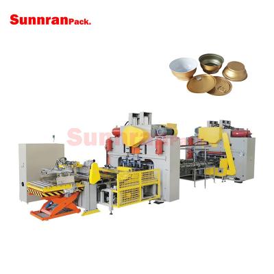 China Automatic 2pc Can Making Line 120T 1100mm for Tinplate Aluminum Can Production for sale