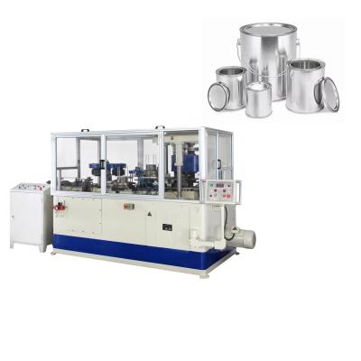 China Paint Can Combination Machine for Flanging Seaming 60-150 CPM 52-240mm for sale
