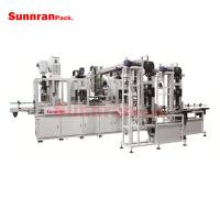 China 60 CPM Fully Automatic Rectangular Can Making Line Expanding Flanging Seaming Machine for sale