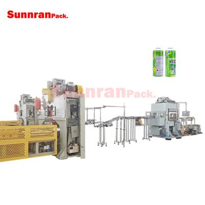 China Aerosol can cone and dome making line for sale