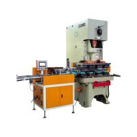 China Decorative Can Cover Making Machine 40ppm Progressive Feeding System for sale