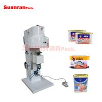 China Semi Automatic Rectangular Can Seamer 25-35 CPM for Canned Meat Fish Metal Packaging for sale