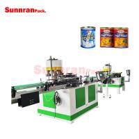 China Automatic Food Can Making Machine for Milk Powder Cans 52-153mm Diameter 550 CPM for sale