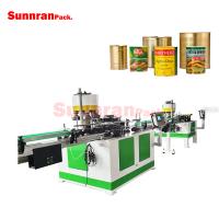 China Automatic Food Can Making Machine for Milk Powder Cans 52-153mm Diameter 550 CPM for sale