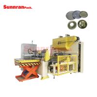 China Automatic Metal Lid Can Top Bottom Making Line 120 Ton 220 Strokes Per Min for sale