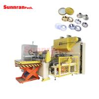 China Automatic Metal Lid Can Top Bottom Making Line 120 Ton 220 Strokes Per Min for sale
