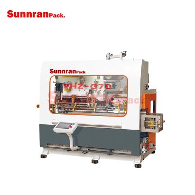 China Fully Automatic Can Body WeIder combining welding, coating and curing of 9-25L food cans and chemical cans with a production capacity of 70cans/min for sale