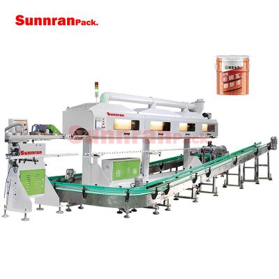 China Fully Automatic 18-20L Pail Body Production Line with the Speed 55 Cans/min for sale
