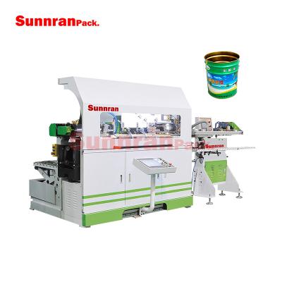 China 10-20L Fully Automatic Seam Welding Machine and External Spray Conveying Machine with the Capacity of 40 Cans/min for sale