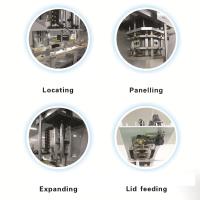 China 18L Square Tin Can Making Machine with 30-42 CPM Speed and T2 T3 Tinplate Hardness CE Certified for sale
