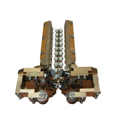 China Calibration Crown for Can Body Welder with Hour Glass Rollers and Ceramic Components for Swiss Welder Systems for sale