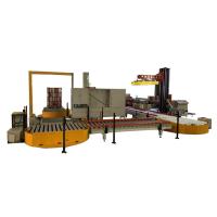 China Electric Empty Can Palletizer with 1-5L Capacity for Food, Beverage and Medical Container Manufacturing for sale