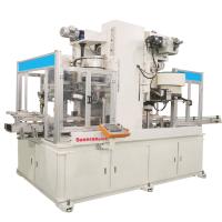 China Pail Ear Welding Machine 25L Capacity 45CPM Automatic Handle Bailing for Tin Can Manufacturing for sale