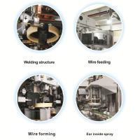 China Pail Ear Welding Machine 25L Capacity 45CPM Automatic Handle Bailing for Tin Can Manufacturing for sale