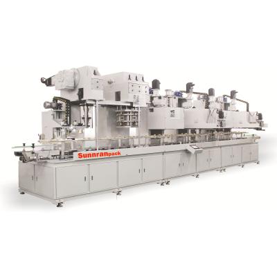 China Square can making machine square tin can production line 10-18L square can making machine for sale