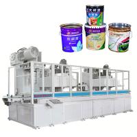 China Square can making machine square tin can production line 10-18L square can making machine for sale