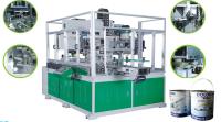 China Plastic Handle Welding Tin Container Machine 55-60 CPM for 3-6L Round Cans with 70KW Power for sale