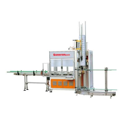 China Automatic Conical Pail Stacker 45 CPM Palletizer for Tin Cans 380V 3 Phase for sale