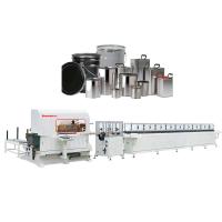 China Automatic Tin Can Welding Machine 45CPM 200-290mm Diameter Rectangular Can for sale