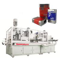 China Rectangular Oil Can Making Machine 40CPM Production Line for 1-5L Cans with 25Kw Power for sale