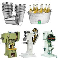 China Beer Bucket Tin Box Making Machine - Semi-Auto 10-20 Buckets/Min & Auto 30-45 Buckets/Min Production Lines for sale