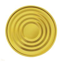 China 283mm Metal Paint Can Lids 0.23mm Thickness 10mm Depth Bottom for 10L-20L Containers for sale
