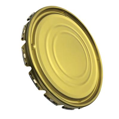 China 20L Metal Can Lid 283mm Diameter 10mm Depth Toyo Iron Tinplate Castellated Cover for Paint Containers for sale
