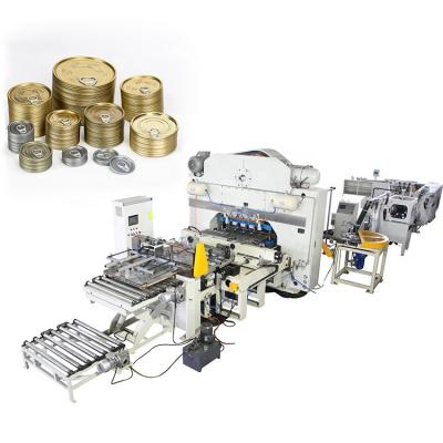 China Electric Tin Can Making Machine Production Line for EOE - 120T Force, 1100×1100mm Sheet Size | Industrial Manufacturing Equipment for sale
