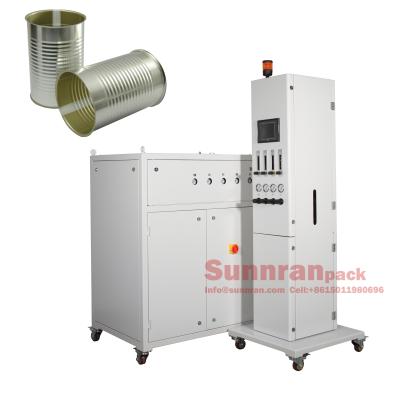 China Automatic Tin Can Body Powder Coating Machine with 90m/min Speed and 52-400mm Can Size Range for Welding Seam Repair for sale