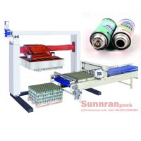 China Low Level Empty Can Palletizer for Aerosol Cans - 380V 50Hz CE Certified Industrial Automation System for sale