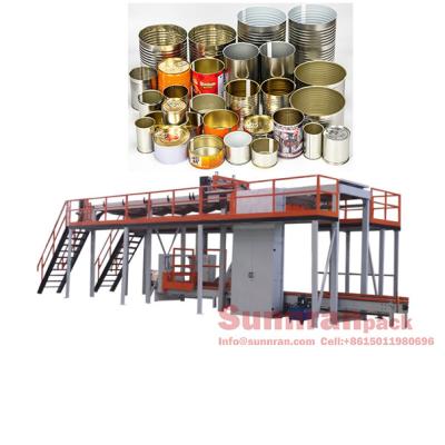 China CE Certified Beverage Can Palletizer Machine - Semi-Auto, Magnetic & Robot Models for Food & Aerosol Cans for sale