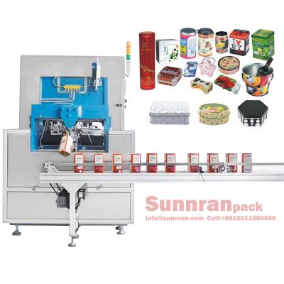 China Automatic Tin Can Making Machine 50CPM for Decorative Tin Boxes - 30-330mm Height Range & PLC Control System for sale