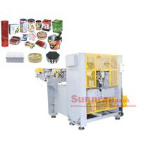 China CE Certified Round Tin Can Making Machine for 300mm Food Beverage Cans - 20-30 CPM Speed, 3.5T Weight for sale