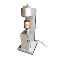 China Semi-Automatic Can Flanging Machine 12-15 CPM for 52-180mm Tinplate Cans with Manual Operation for sale