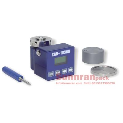 China Digital Can Closing Force Gauge 5000N 1200lbs Load Capacity for Can Seaming Machine Quality Inspection for sale